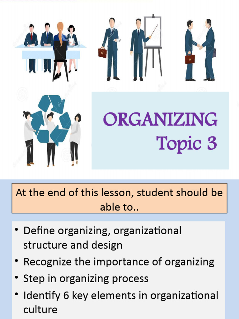 Chapter 3 Organizing | PDF | Organizational Structure | Employment