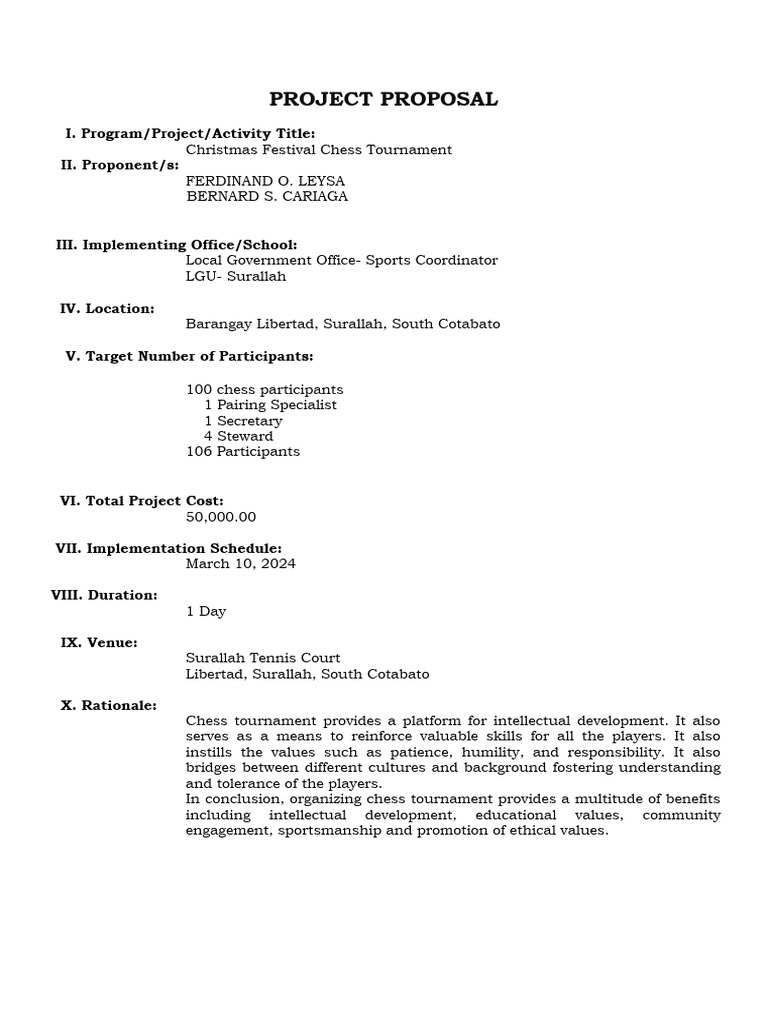 activity-proposal-chess | PDF