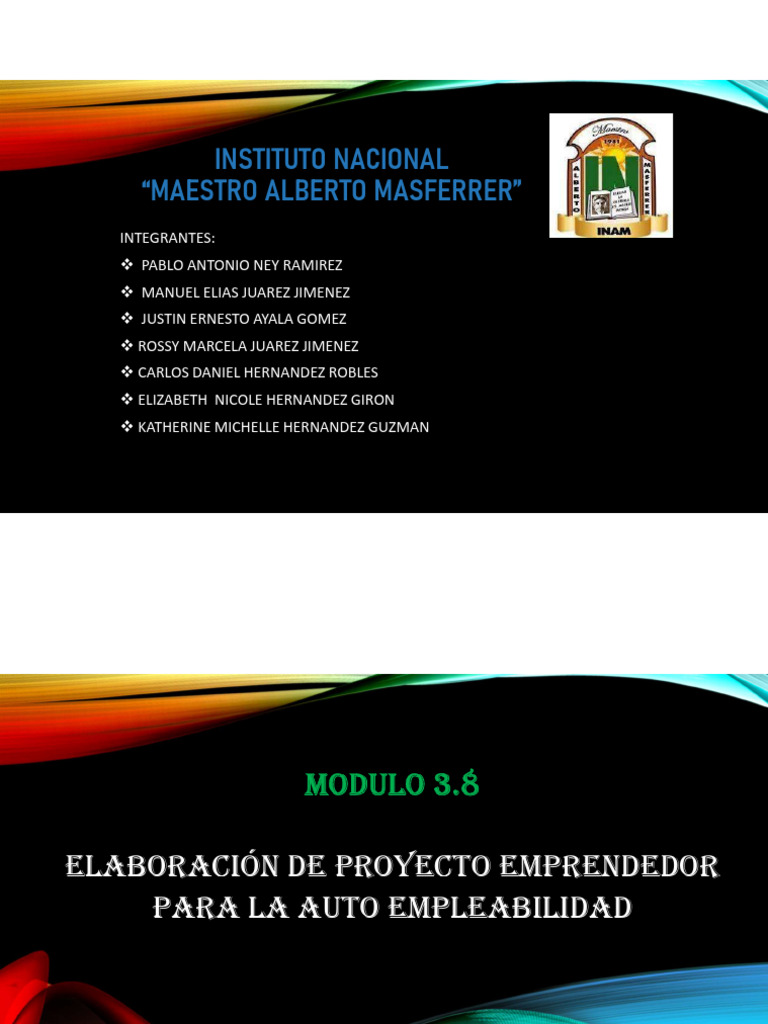 Instituto Nacional "Maestro Alberto Masferrer" | Descargar gratis PDF ...