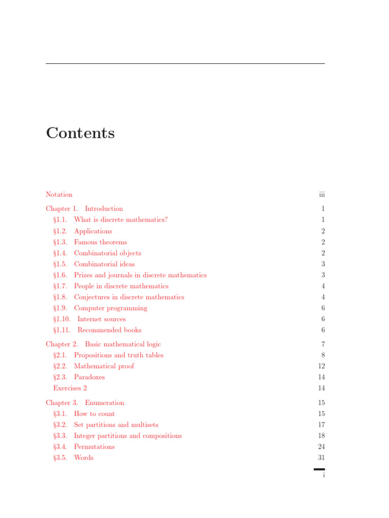 离散数学 | PDF | Combinatorics | Discrete Mathematics