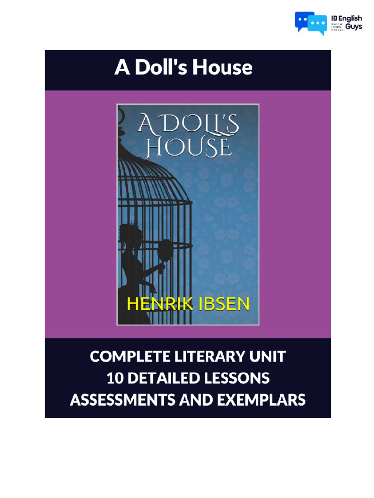 IB English Guys - A Doll's House | PDF | A Doll's House