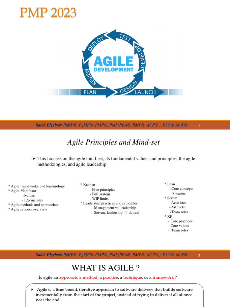 Agile Course | PDF | Scrum (Software Development) | Agile Software Development