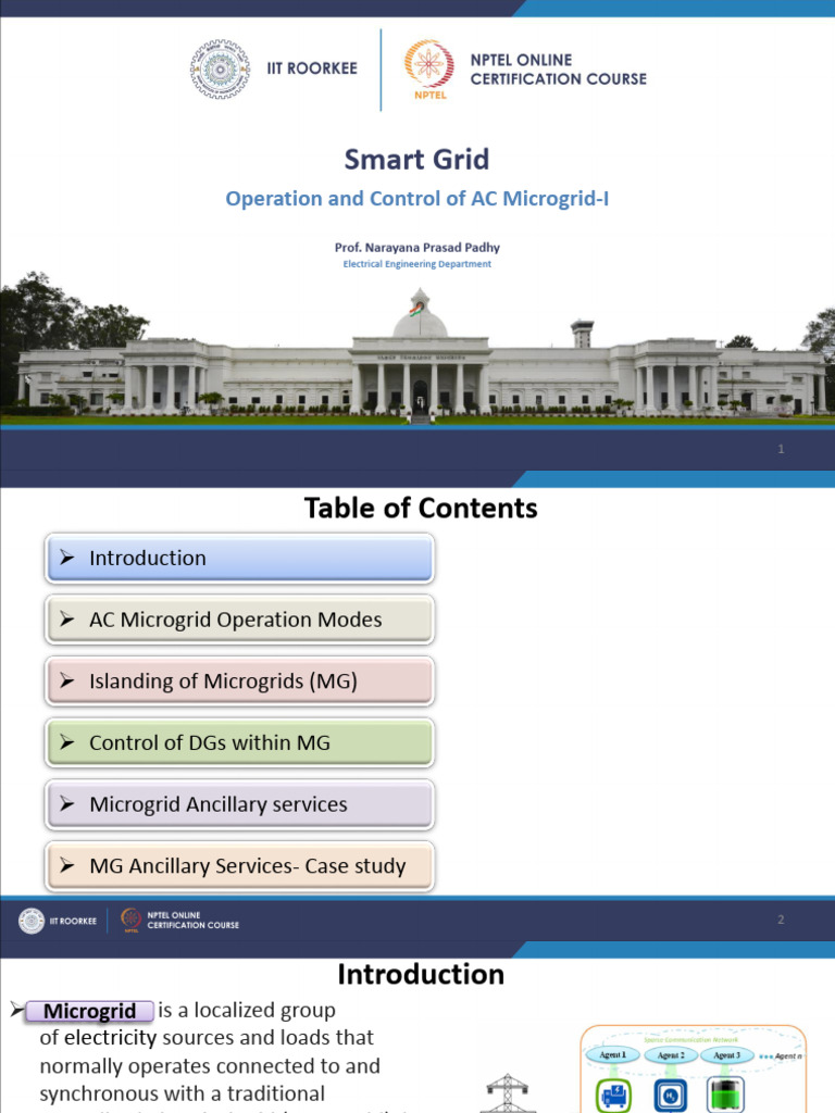 Lec 25 | PDF | Electrical Grid | Distributed Generation