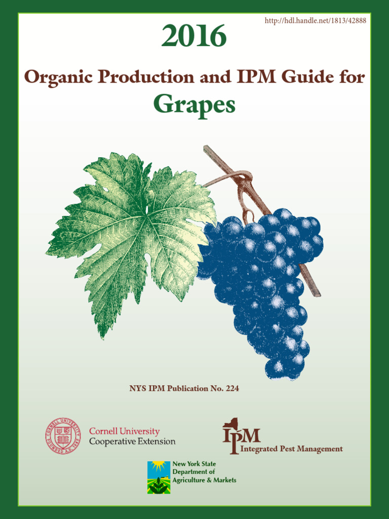 Org Grapes NYSIPM | PDF | Soil | Organic Farming
