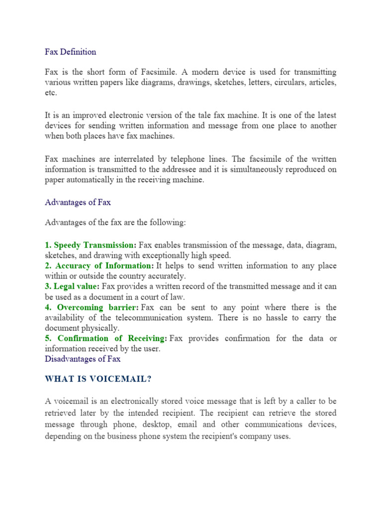 Bcs 4th Unit Notes Download Free Pdf Fax Voicemail 7005