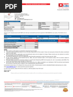 Sbi Policy Payment Receipt | PDF | Insurance | Life Insurance