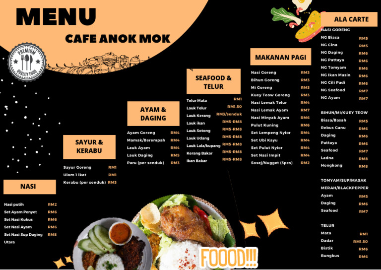 Menu Cam | PDF | Foods | Indonesia