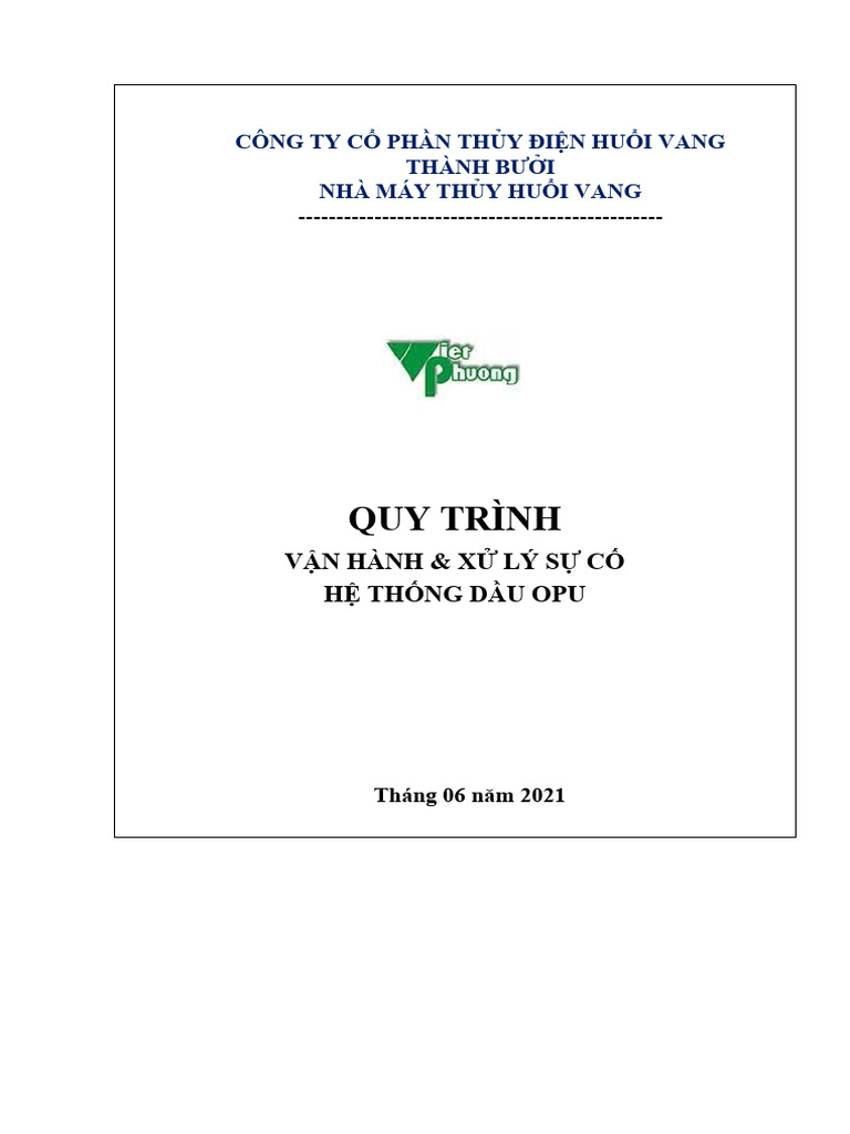 QTVH-010 Opu | PDF