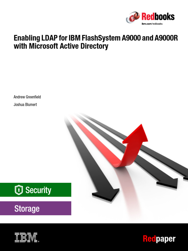 Enabling LDAP For IBM FlashSystem A9000 | PDF | Active Directory | Computing
