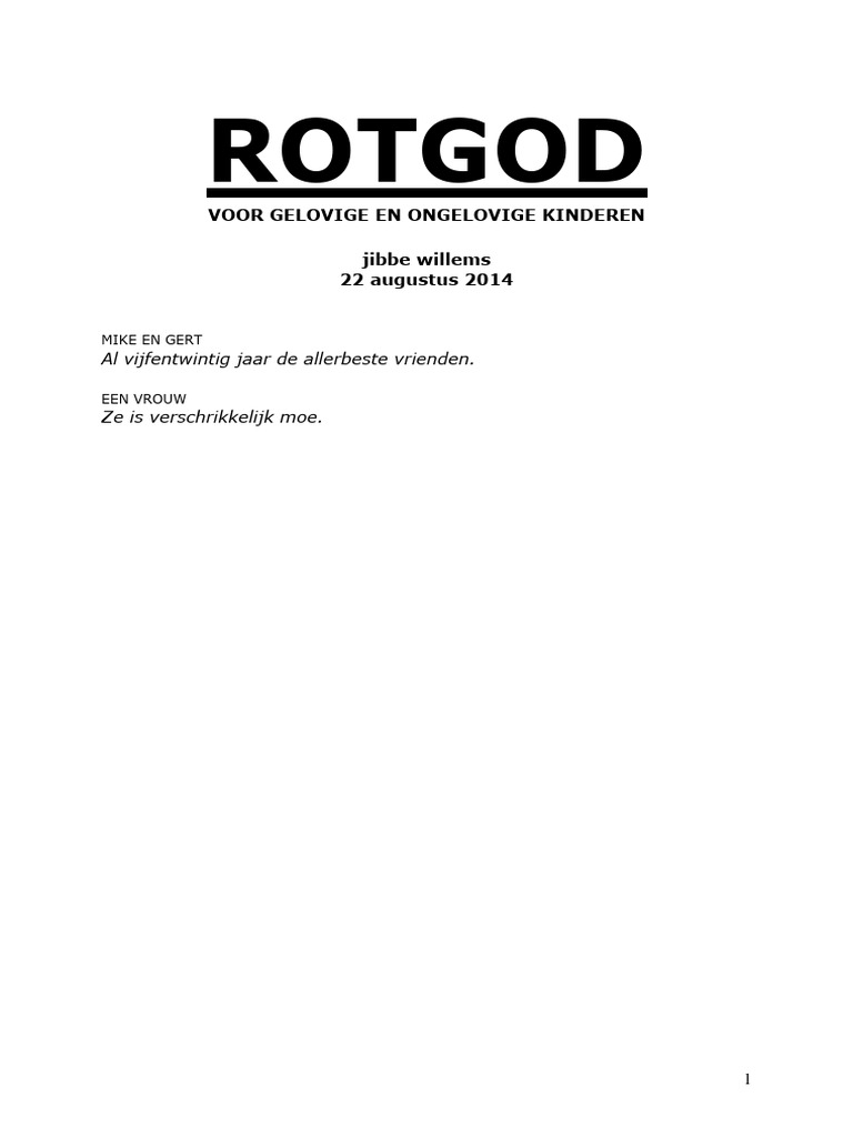 Rot God | PDF