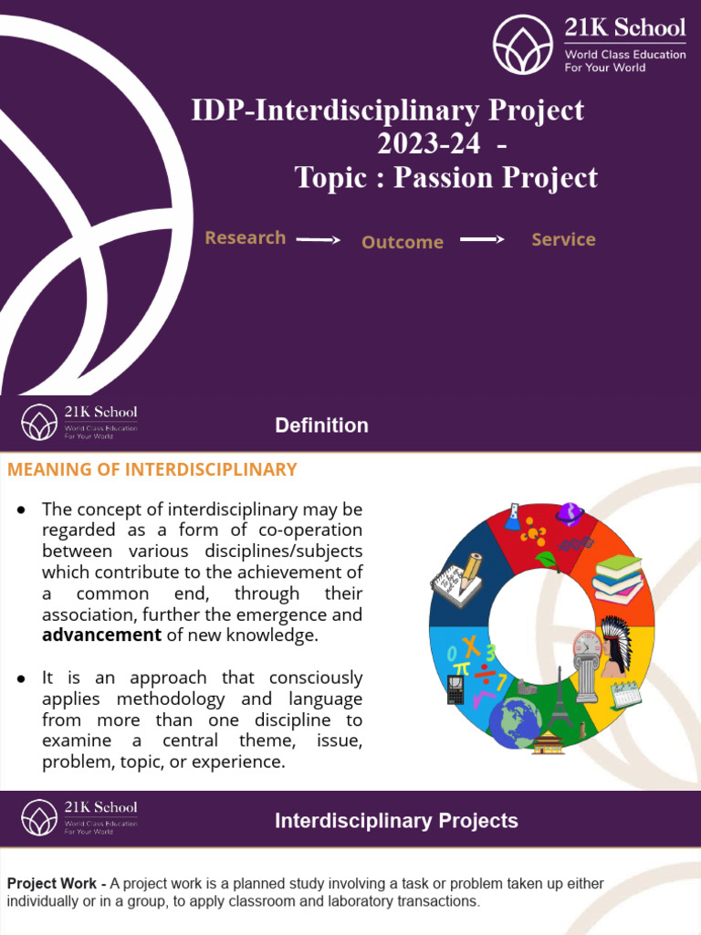 Understanding Interdisciplinary Projects | PDF | Learning ...
