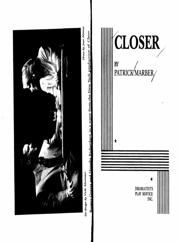 Patrick Marber - Closer | PDF | Copyright