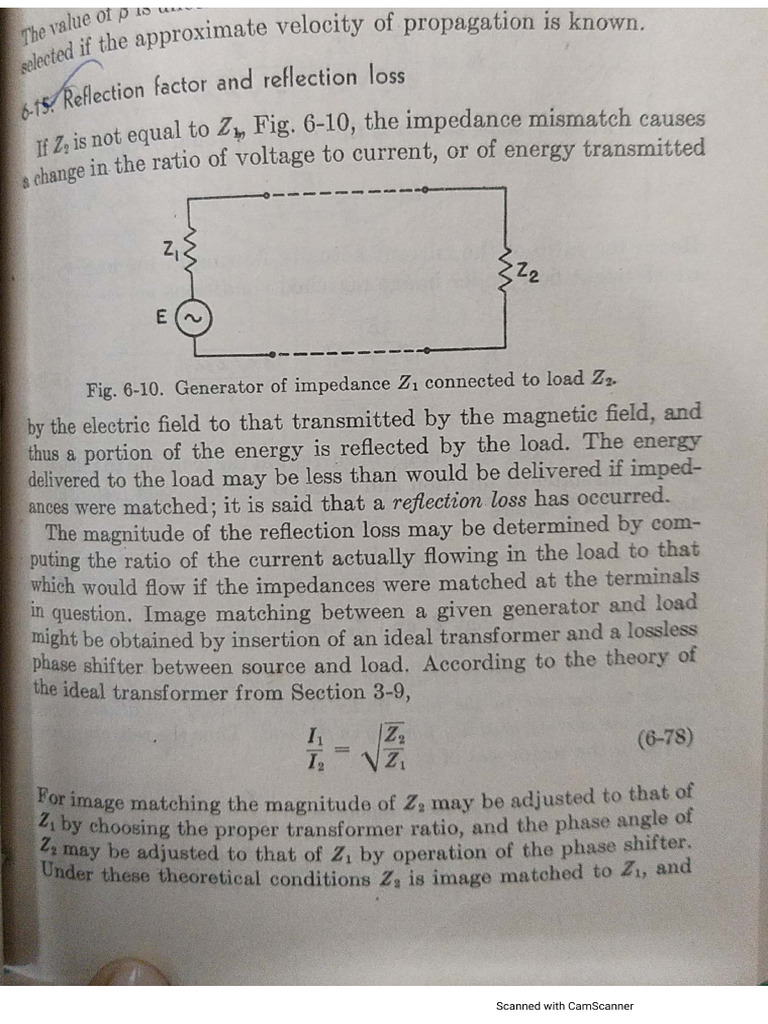 Reflection Factor and Reflection Loss - Insertion Loss | PDF