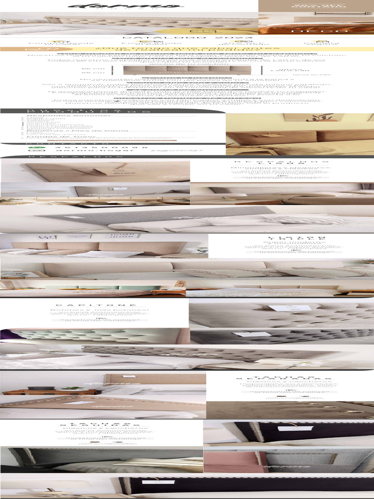 Dormo Catalogo | PDF | Materiales | Textiles