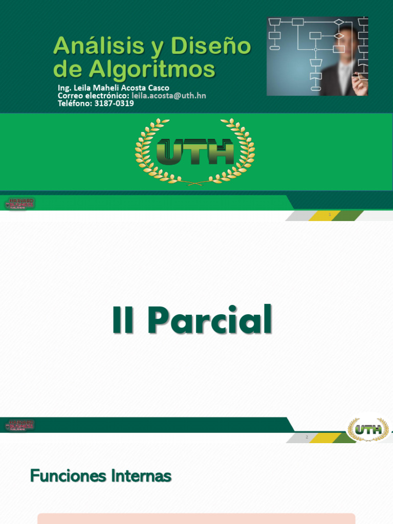 Segundo Parcial - Presencial - Funciones y Estructuras Selectivas | PDF | Algoritmos ...