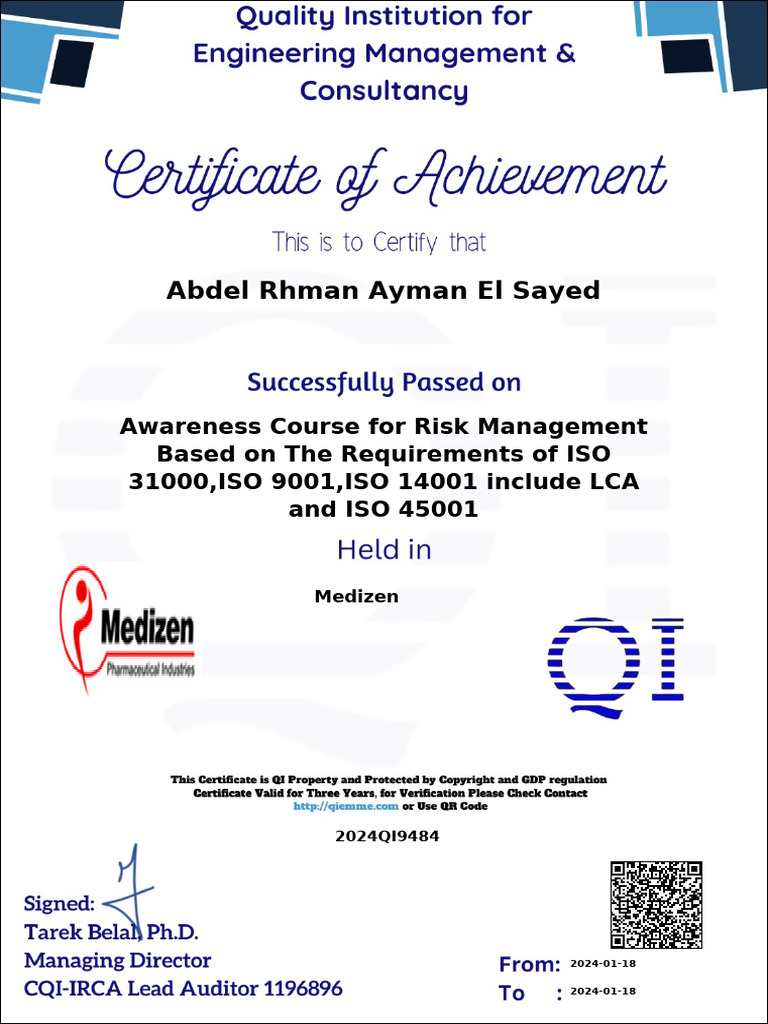 Abdel Rhman Ayman El Sayed | PDF