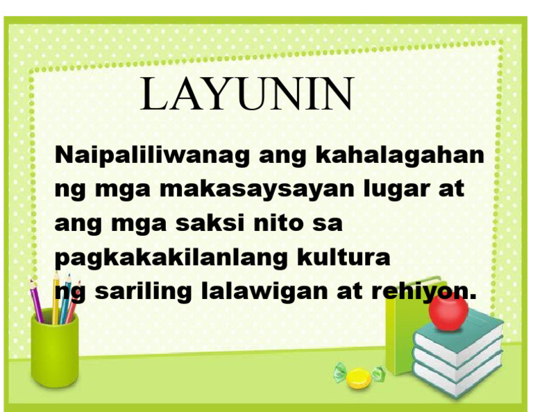 Tarpapel Layunin | PDF