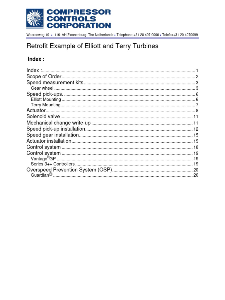 H. Retrofit Example Elliot & Terry | PDF | Valve | Actuator