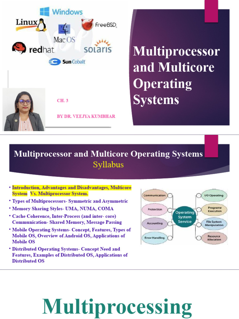 Ch. 3 ... Part - 1 | PDF | Multi Core Processor | Central Processing Unit