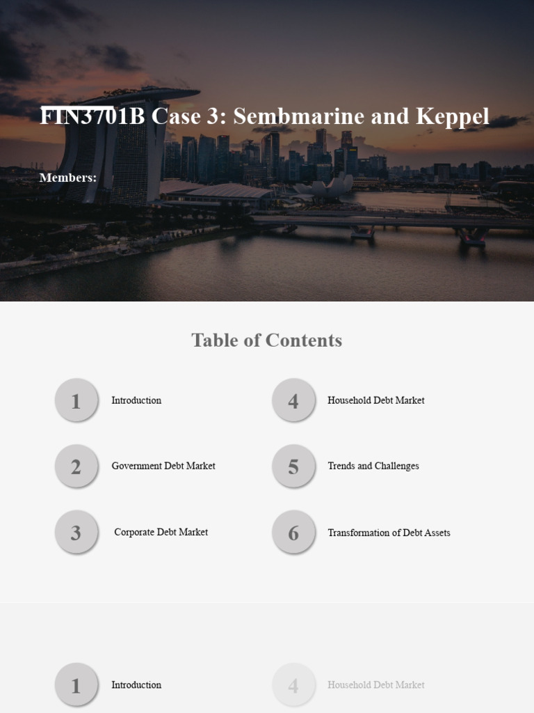 Overview of Singapore's Debt Markets | PDF | Bond Market | Debt