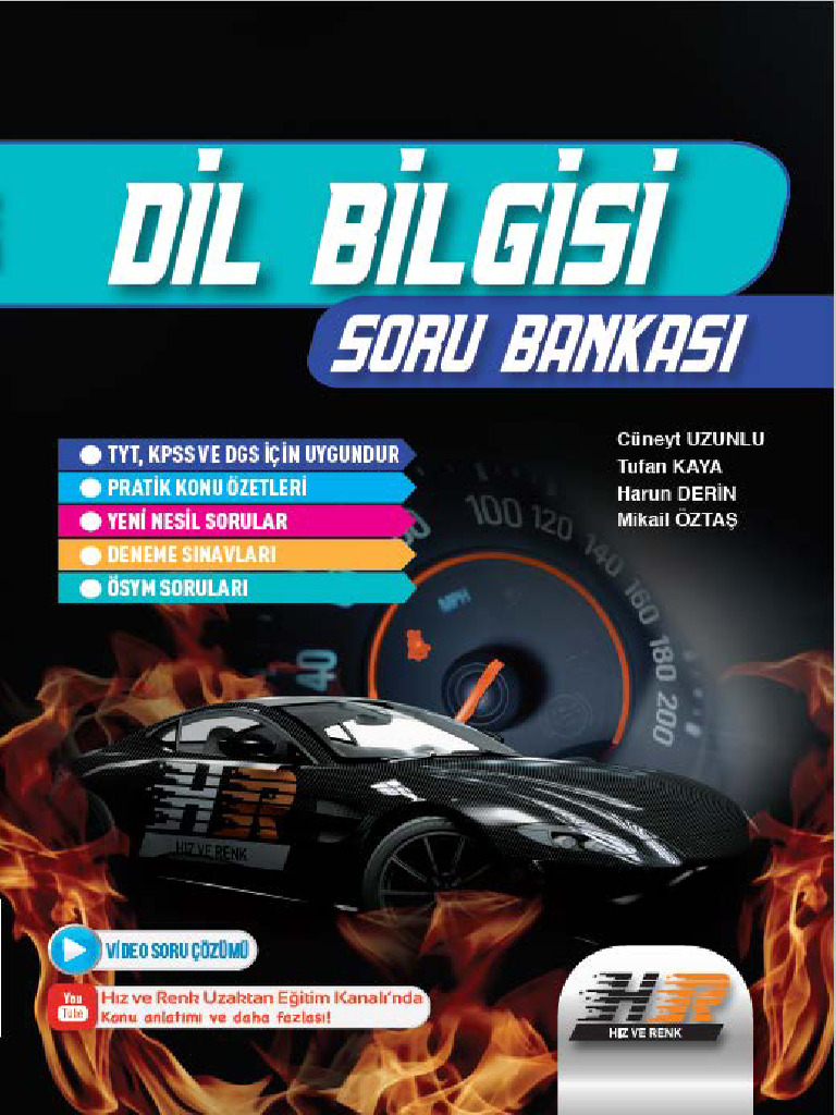 TYT DİL BİLGİSİ SORU BANKASI - HIZ VE RENK - Ornek | PDF
