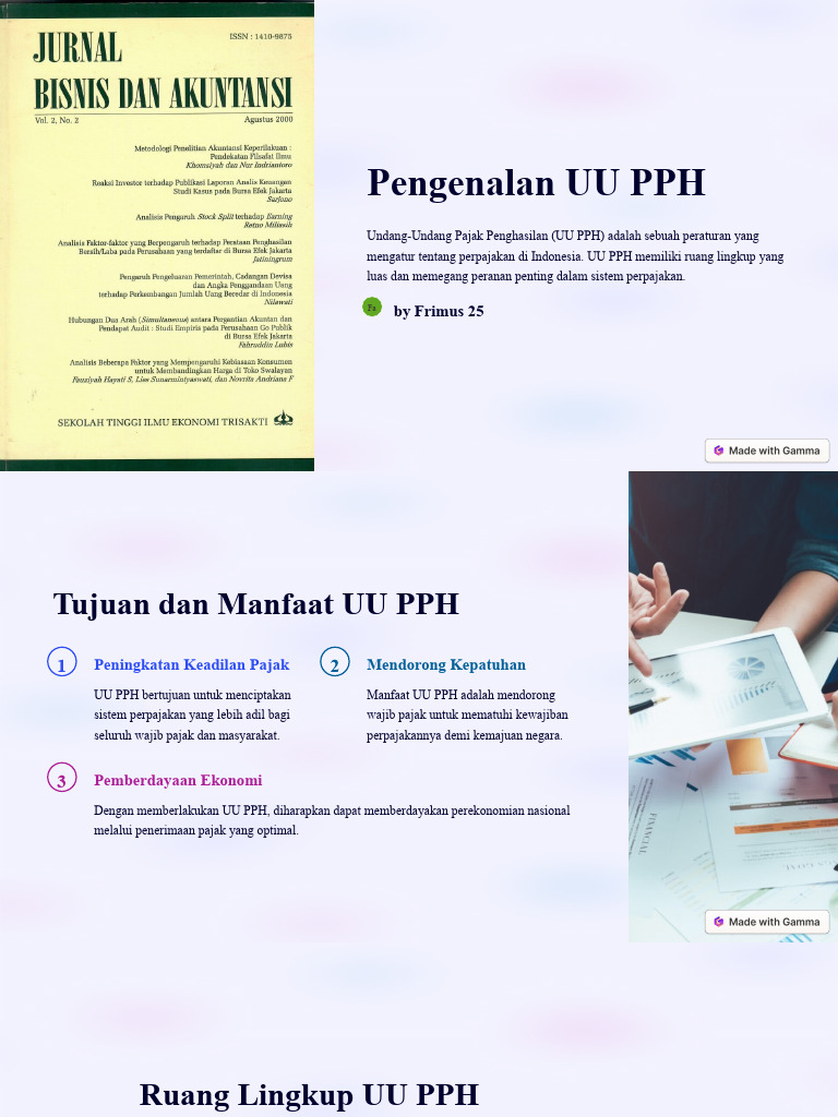 Pengenalan UU PPH | PDF
