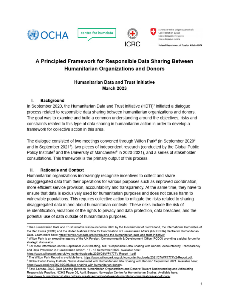 A Principled Framework For Responsible Data Sharing Between ...