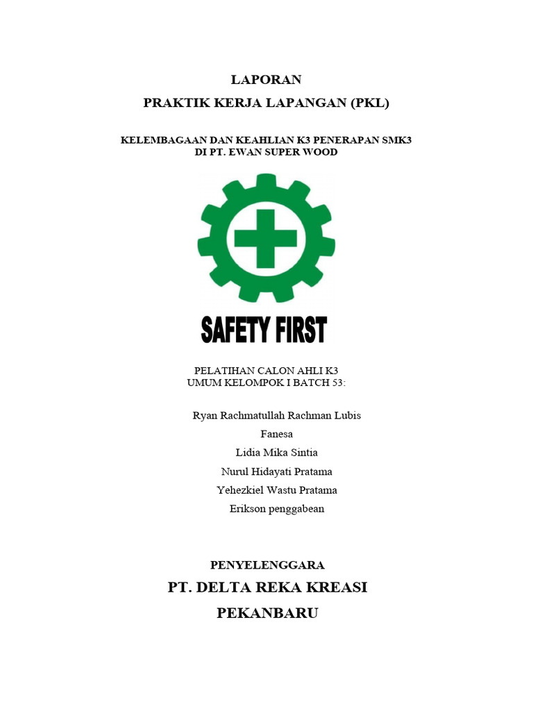 Laporan PKL Kelompok 3 Batch 52 | PDF