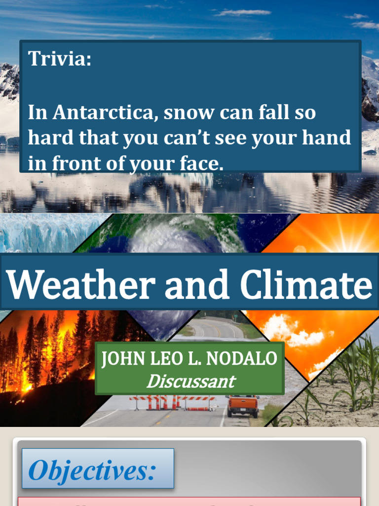 Weather and Climate | PDF
