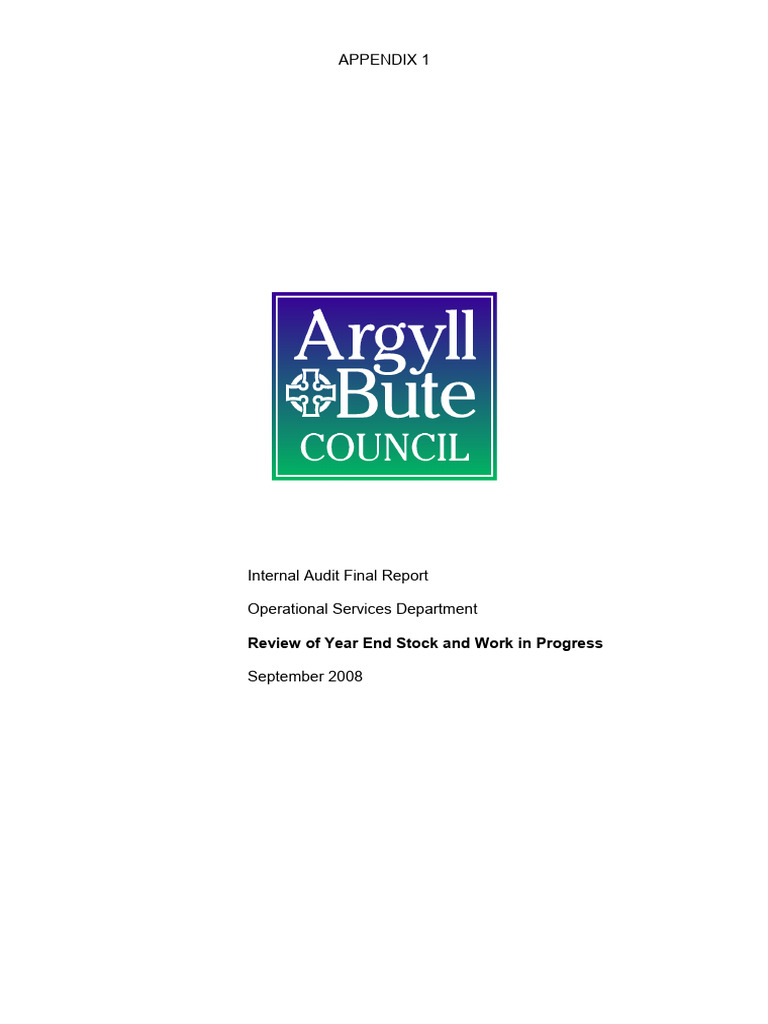 Appendix 1 Stock | PDF