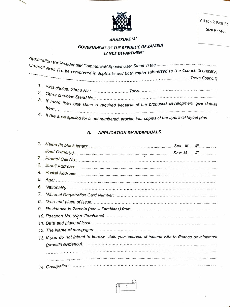 Application Form For Plots Nov 08, 2022 | PDF | Justice | Crime & Violence