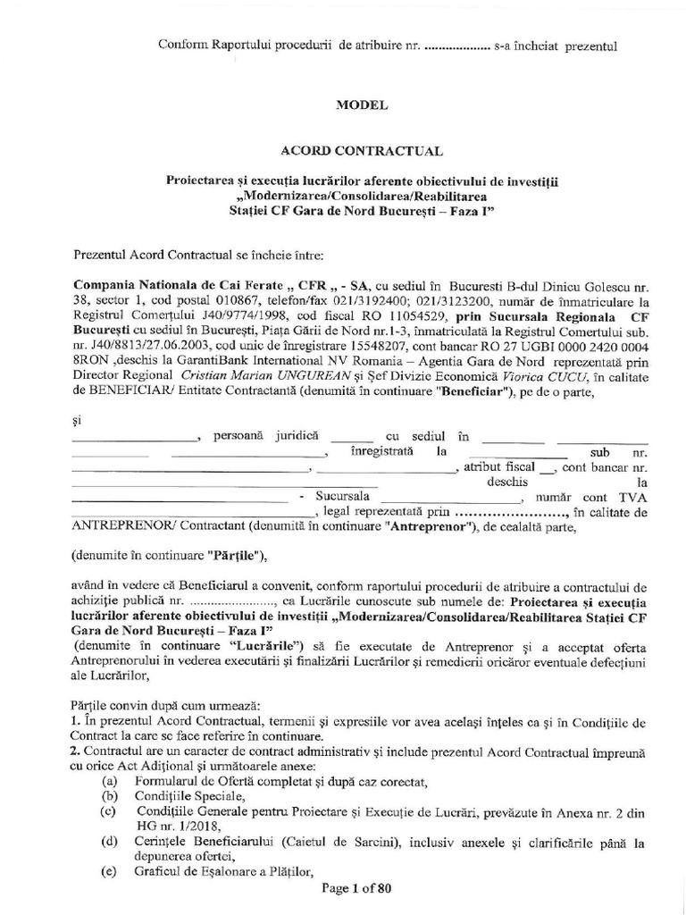 Model Acord Contractual - Compressed | PDF