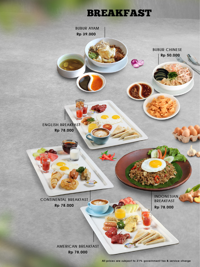 Buku Menu 36 X 26 CM PC 2024 | PDF | Indonesian Cuisine | Foods