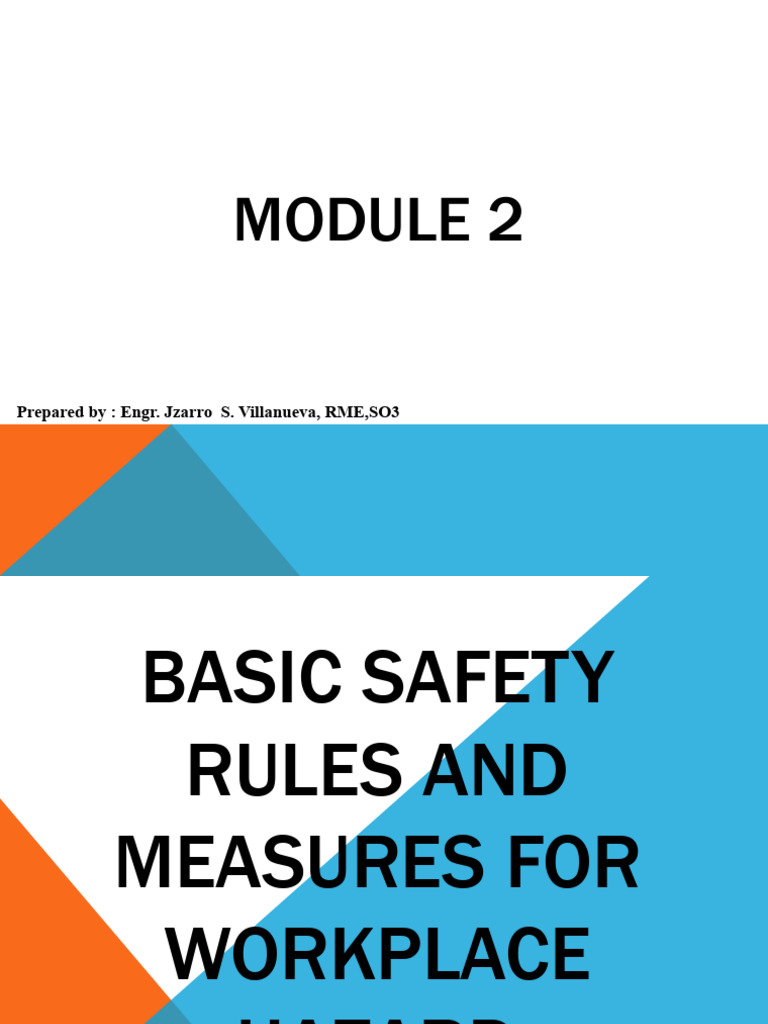 Basic Safety Rules and Measures For Workplace Hazard | Download Free ...