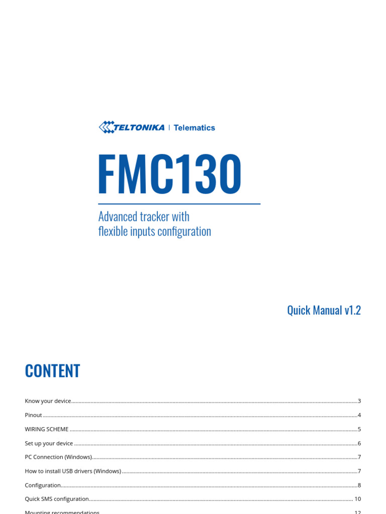 FMC 130 | PDF | Microsoft Windows | Bluetooth