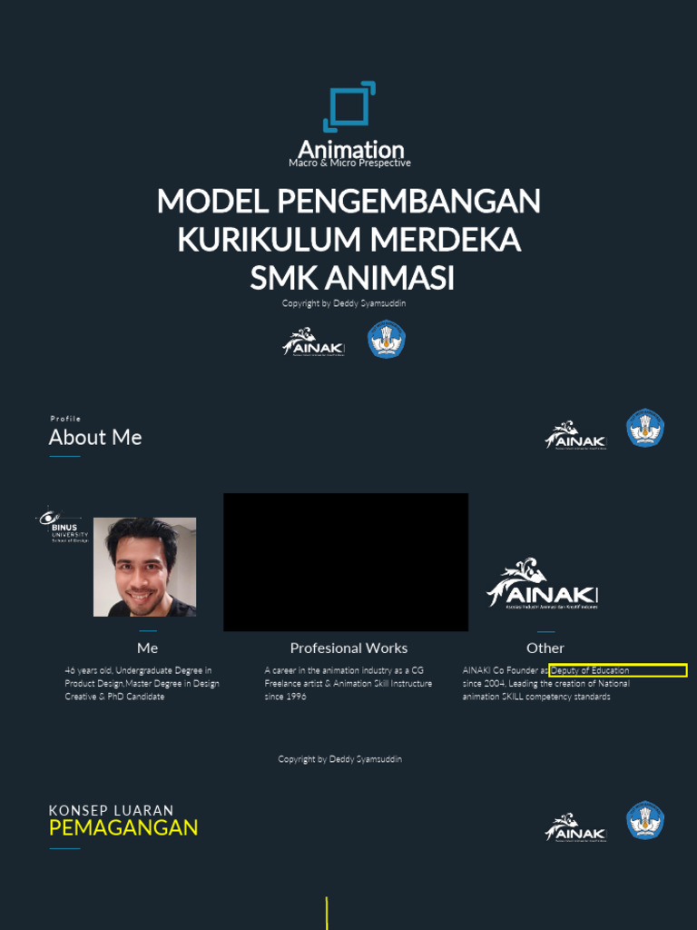 Model Pengembangan Kurikulum Merdeka Prodi Animasi | PDF | Seni | Komputer