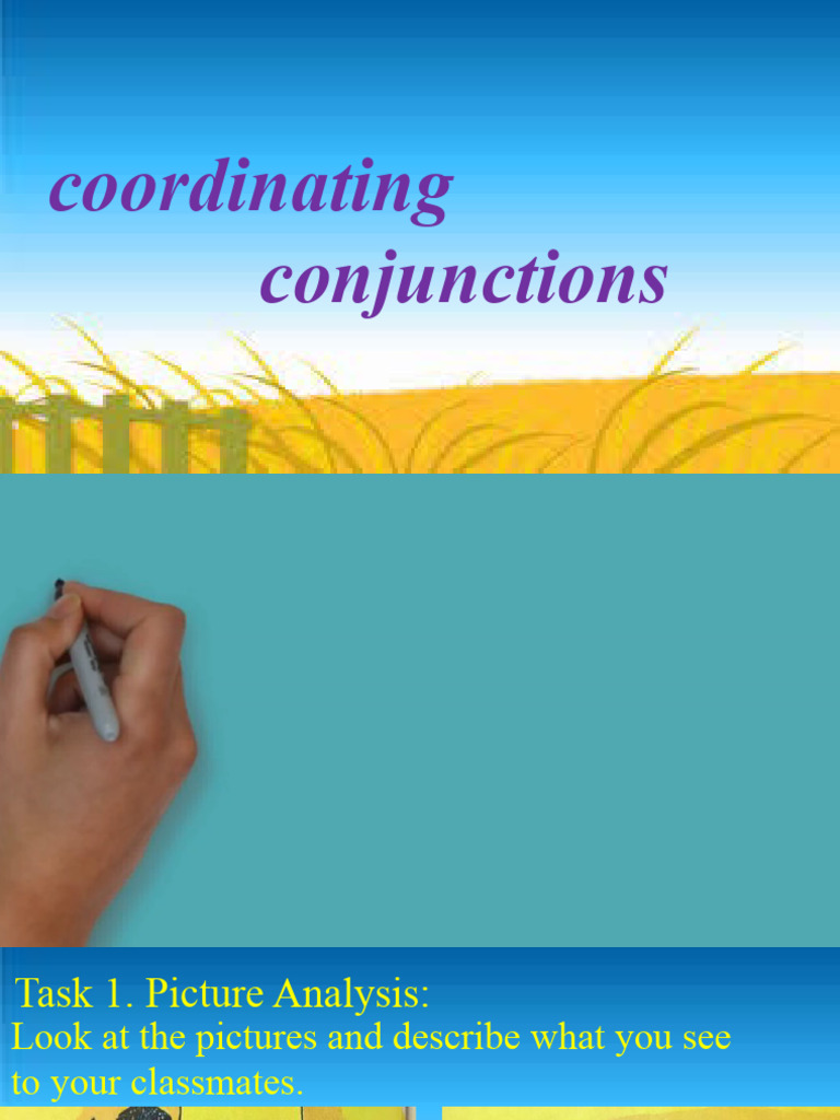 Coordinating Conjunctions | PDF | Semantics | Semantic Units