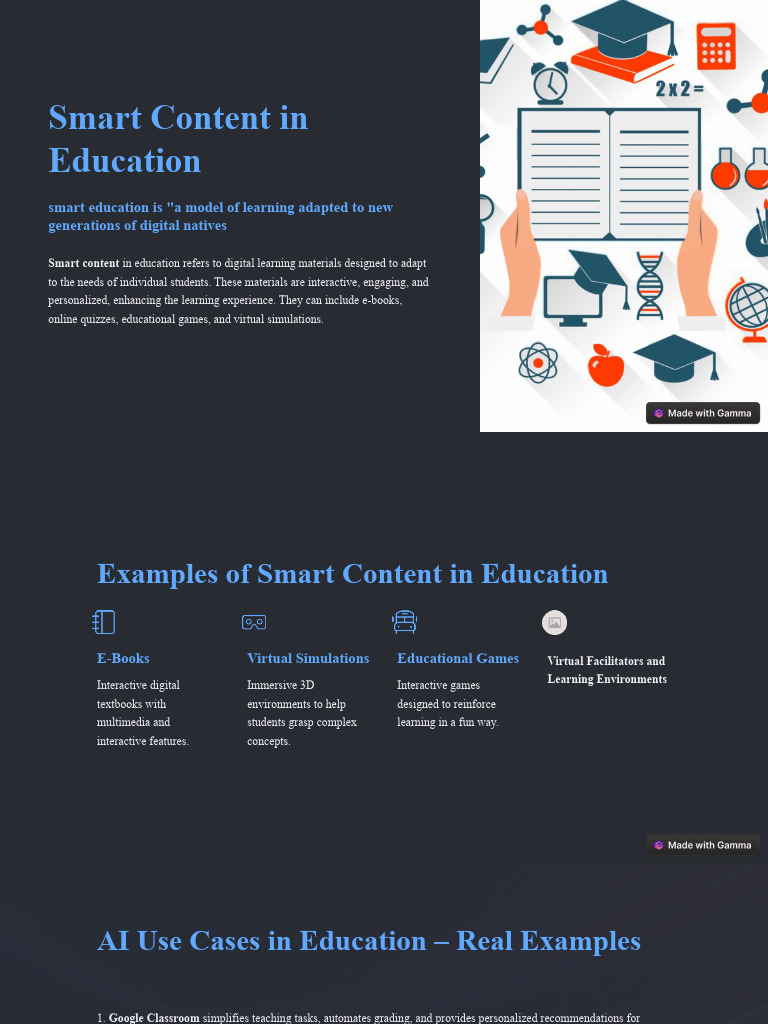 Smart Content in Education | PDF