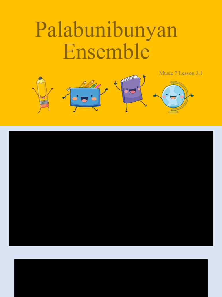 Music7 3.1 - Palabunibunyan Ensemble | PDF