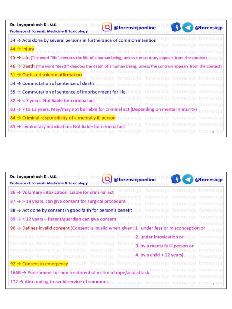 Important_sections_in_Indian_Law_IPC,_CrPC,_IEA_etc_1_2_removed | PDF