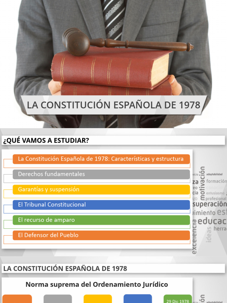 Guía de la Constitución Española 1978 | PDF | Constitución | Cortes ...