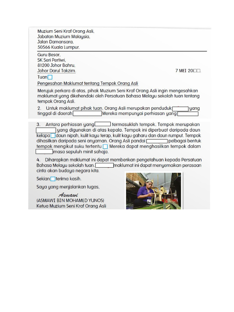 Tugasan BM THN 4 | PDF