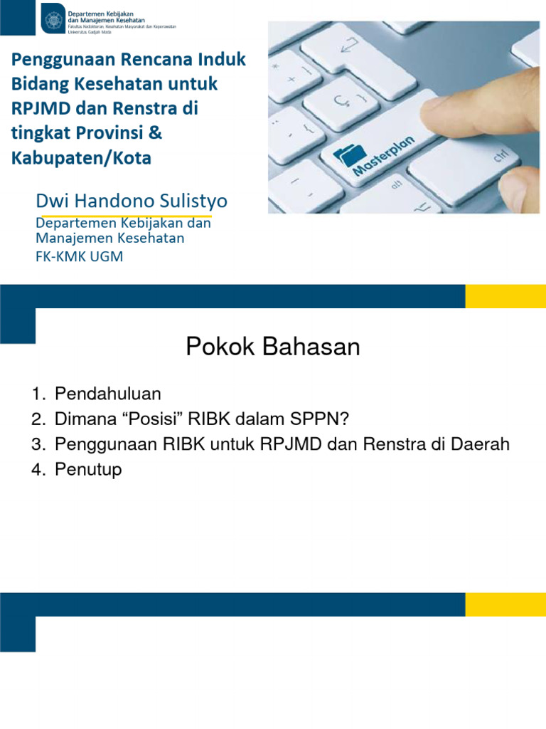 4 Materi Fornas JKKI XIII Topik 6_Dwi Handono | PDF