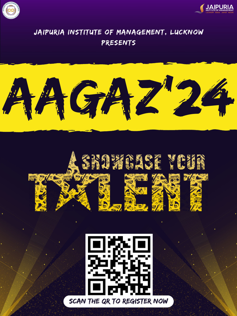 Agaaz'24 Brochure | PDF | Dances | Fashion