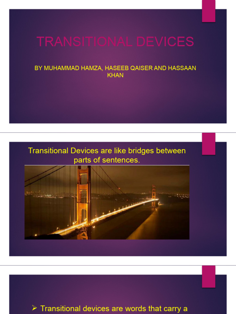 Transitional Devices | PDF