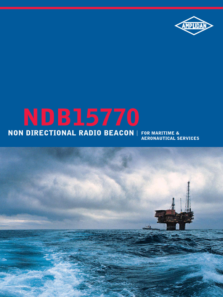 Amplidan NDB Transmitter Overview | PDF | Radio | Transmitter