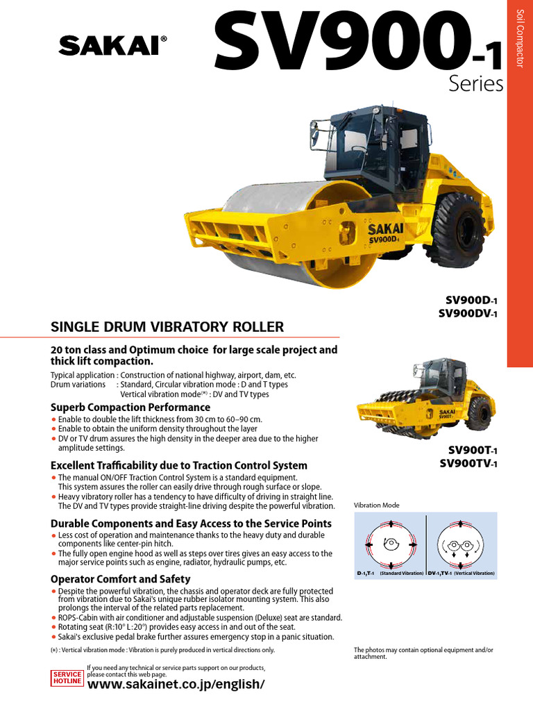 Sakai Sv900 | PDF | Elevator | Manufactured Goods