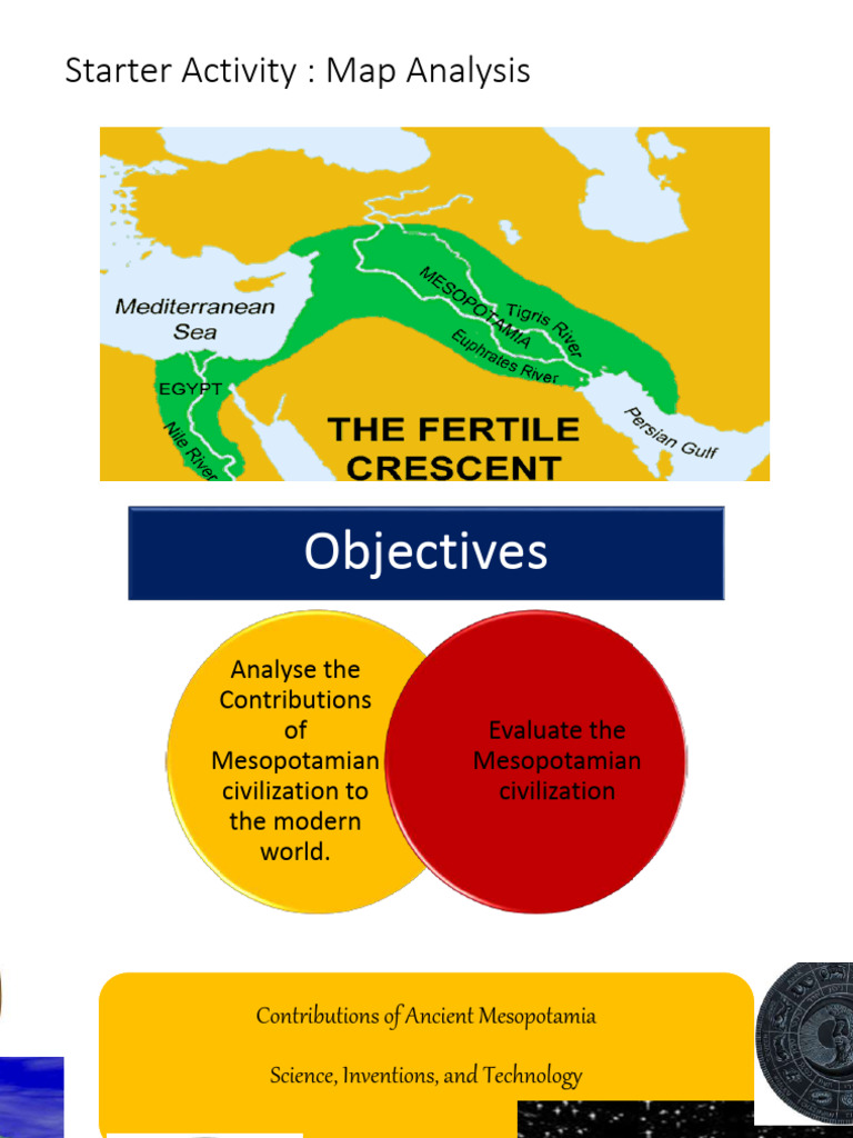 Mesopotamian Contributions to Modern Society | PDF