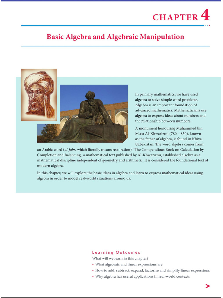 Sec 1 Math Chapter 4 | PDF