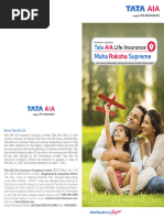 Sampoorna Raksha Supreme Brochure V5 | PDF | Insurance | Present Value
